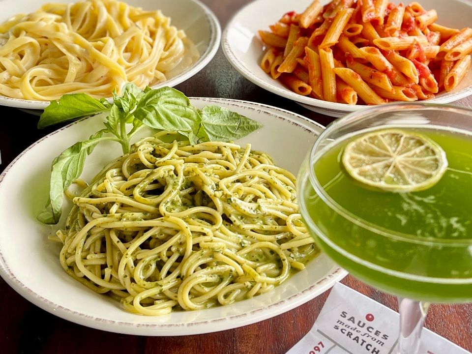 Pasta & Sauce with Veggies | Tomatina