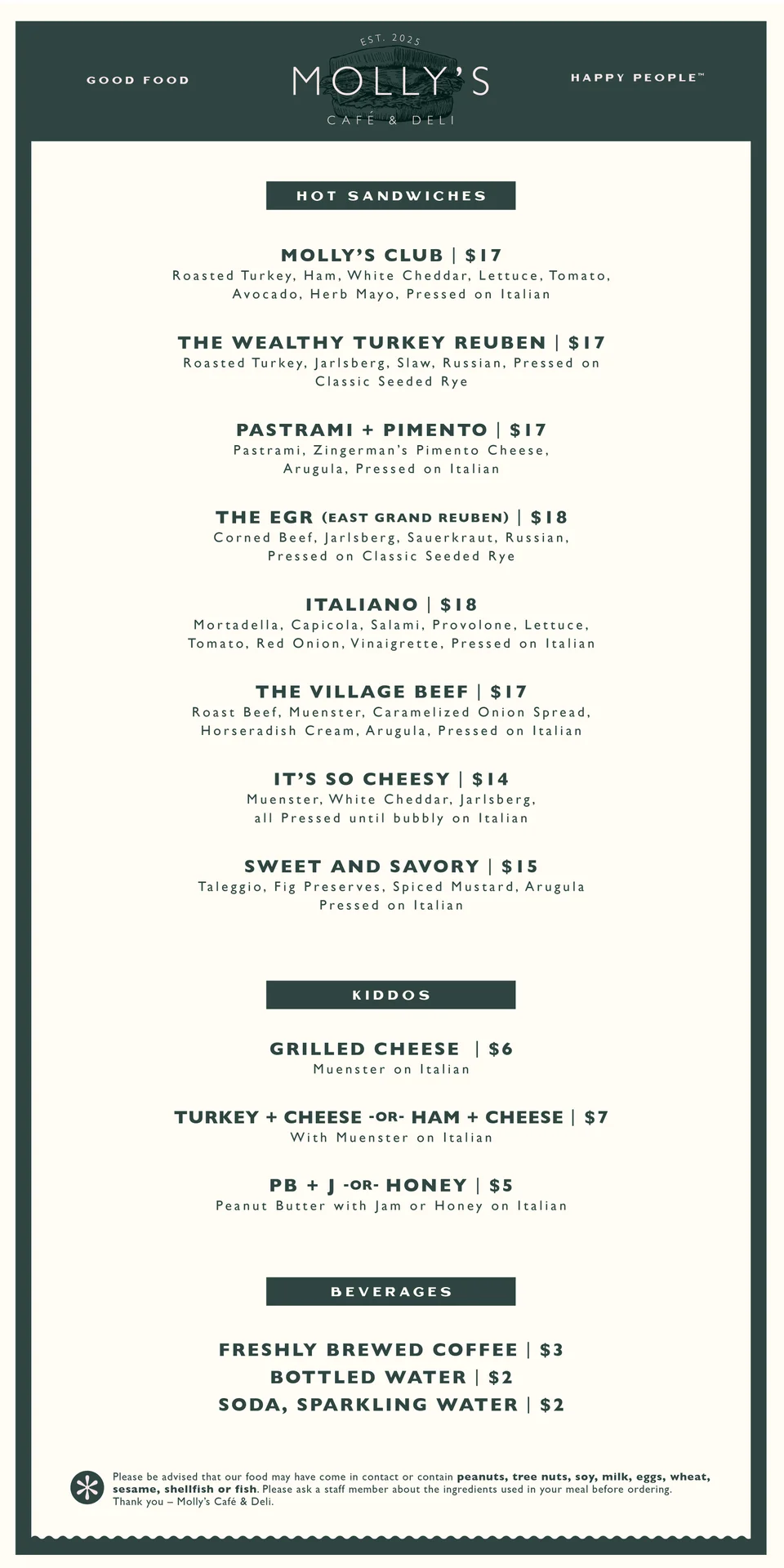 Molly's Café & Deli | Sandwiches & Salads in East Grand Rapids