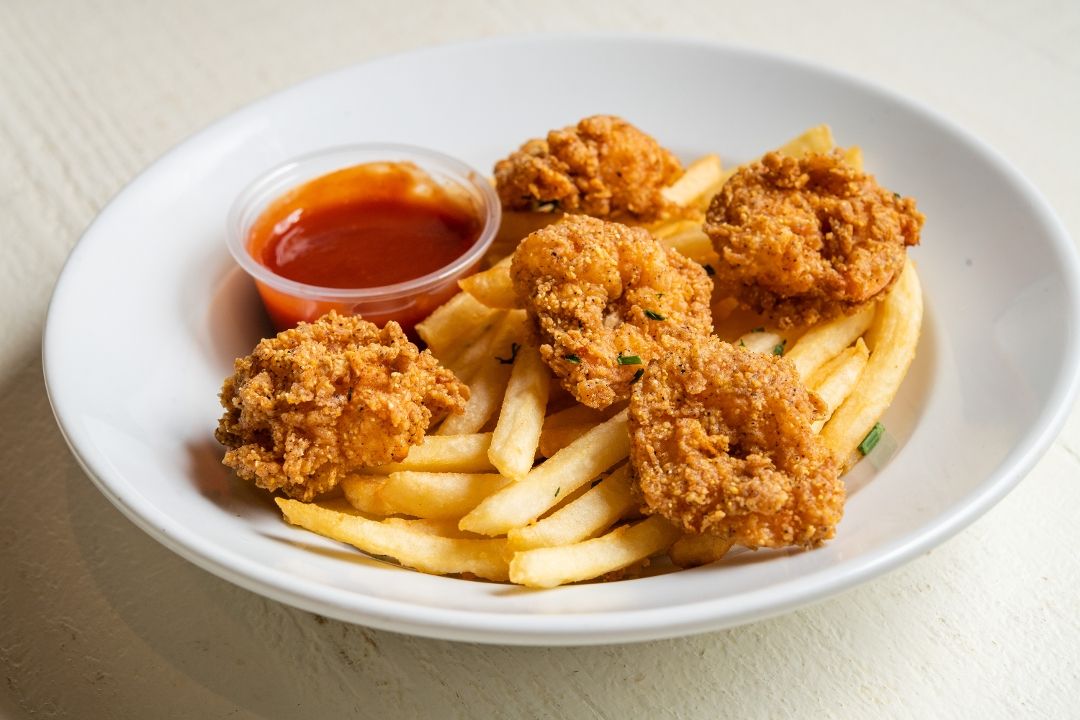 Kids Shrimp Basket (5ea Shrimp) | Georgia's Restaurant