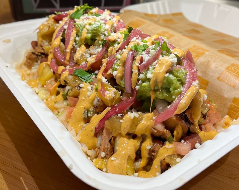 529 E Belvedere Ave Stall M6 - chili mango crispy shrimp