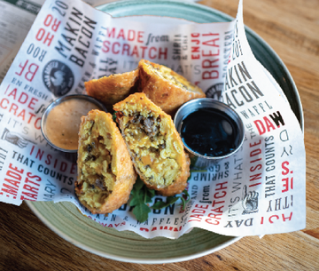 Iron Rooster College Park - Salted Caramel & Candied Bacon RoosTart