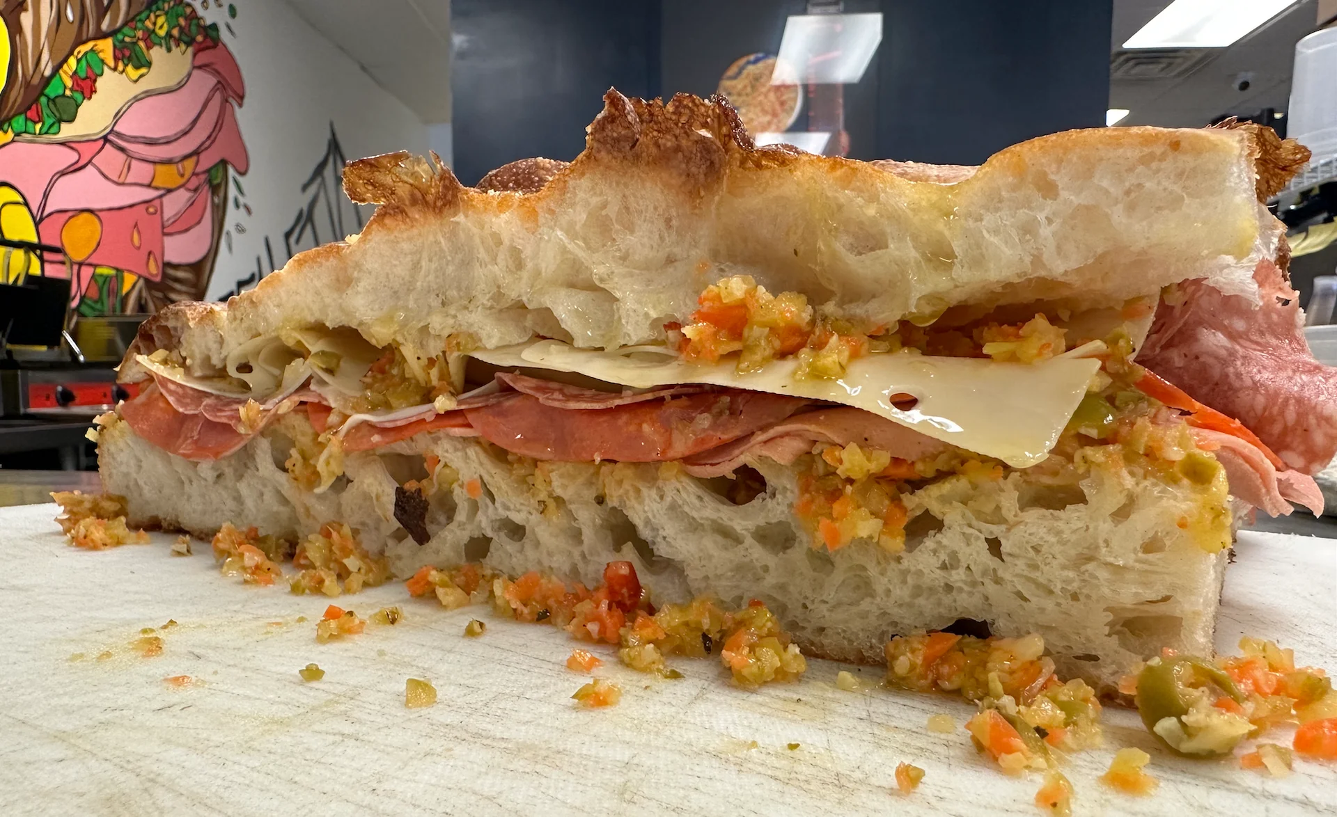 Fatbelly Deli - TOASTIE W/SAUSAGE KALE POTATO