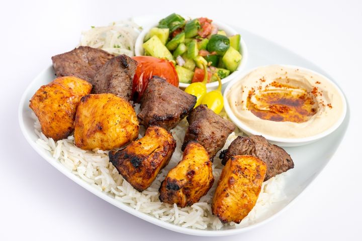 Combo Kabob Plate | Zankou Chicken