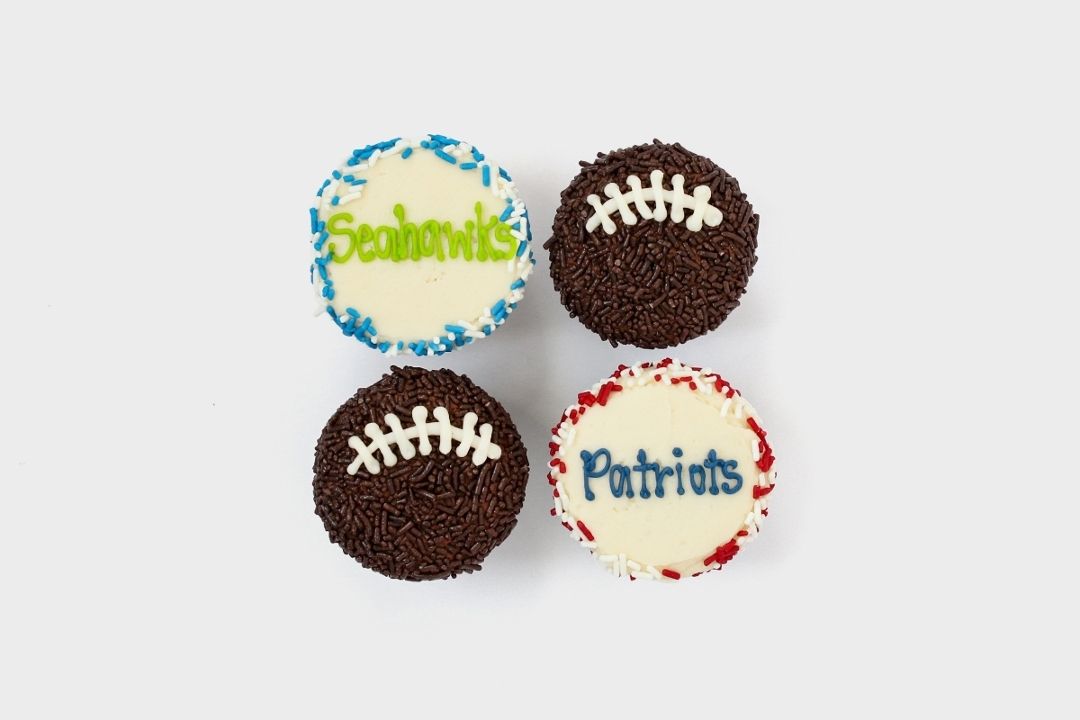 SusieCakes Cake Kitchen - Stadium & Football Frosted Sugar Cookie 4-box