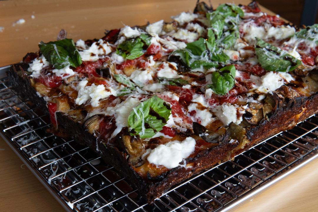 Blue Square Pizza | Toast