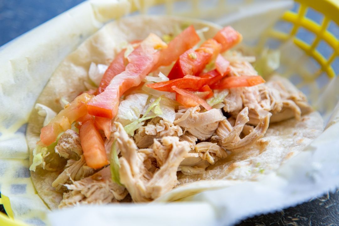 El Rey Cuban & Mexican Cuisine North Loop - Rotisserie Chicken Taco