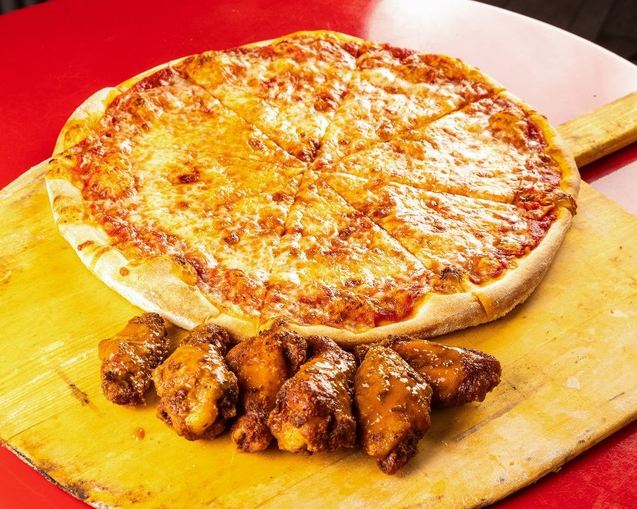 Al Forno Pizza - Large Cheese Pizza, 10 Wings & 2-liter
