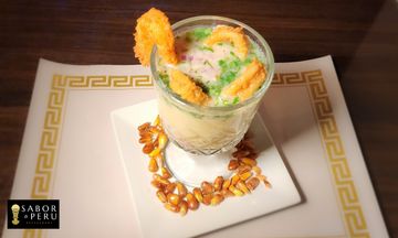 280 Central Ave - Ensalada con milanesa de pescado/ Sopa de pollo