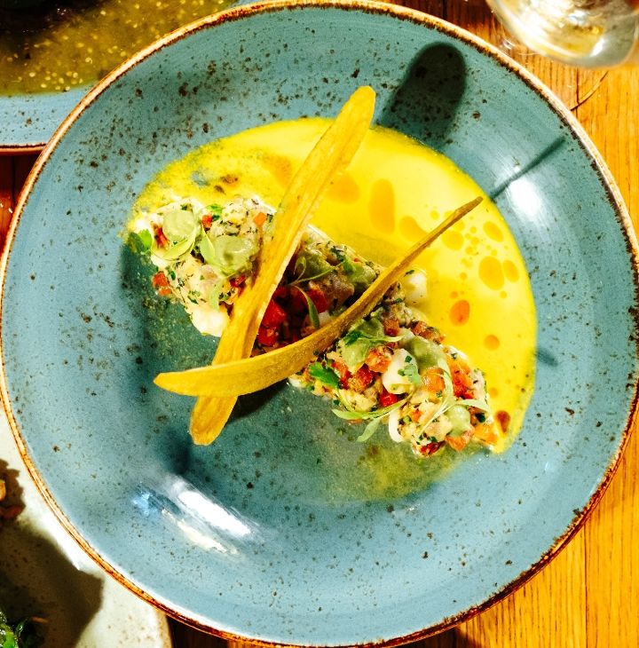 Traveler's Table - Snapper Pontchartrain