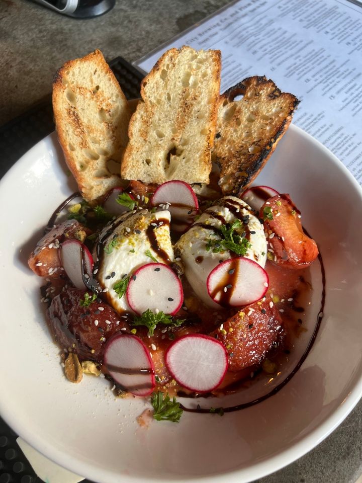 Grove City Brewing & Plum Run Winery - NY Cheesecake + Cranberry Compote