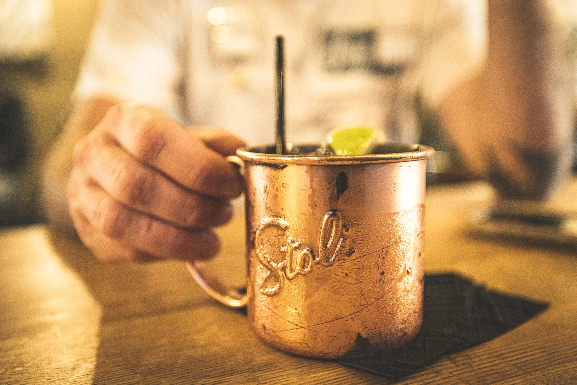 Local Jonny's Tavern & Café - Good Luck Babe Glass