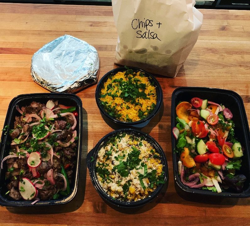 Comida Cantina - Pulled Pork Pastor Sandwich