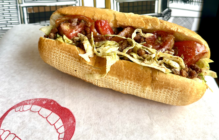 MEAN Sandwich - Billy's Mean Tomato Po'Boy